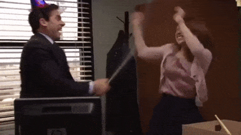 OfficeChampagneGif - Herdl